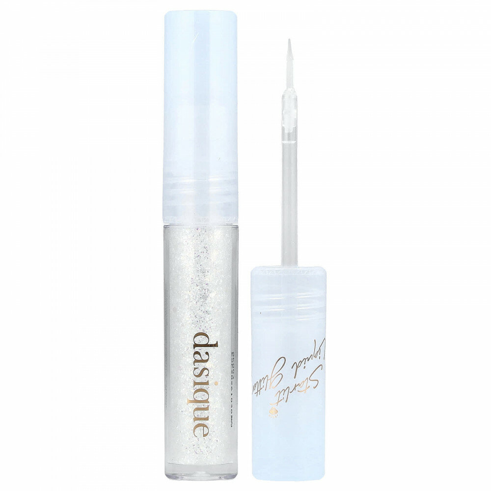 Dasique, Starlite Jewell, жидкие блестки, 02 конфетных сердечка, 1,8 г (0,06 унции)