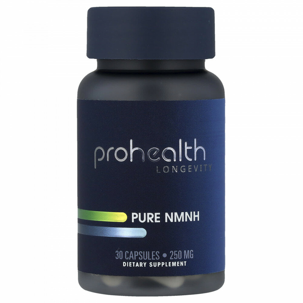 ProHealth Longevity, чистый NMNH, 250 мг, 30 капсул