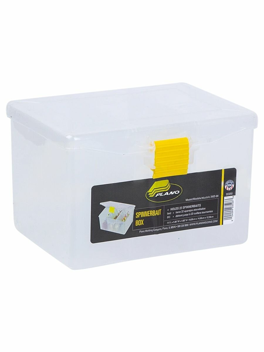 Коробка для приманок Plano Prolatch Spinnerbait Organizer 350304, 19.1 x 14.9 x 12.4 см (1561207)