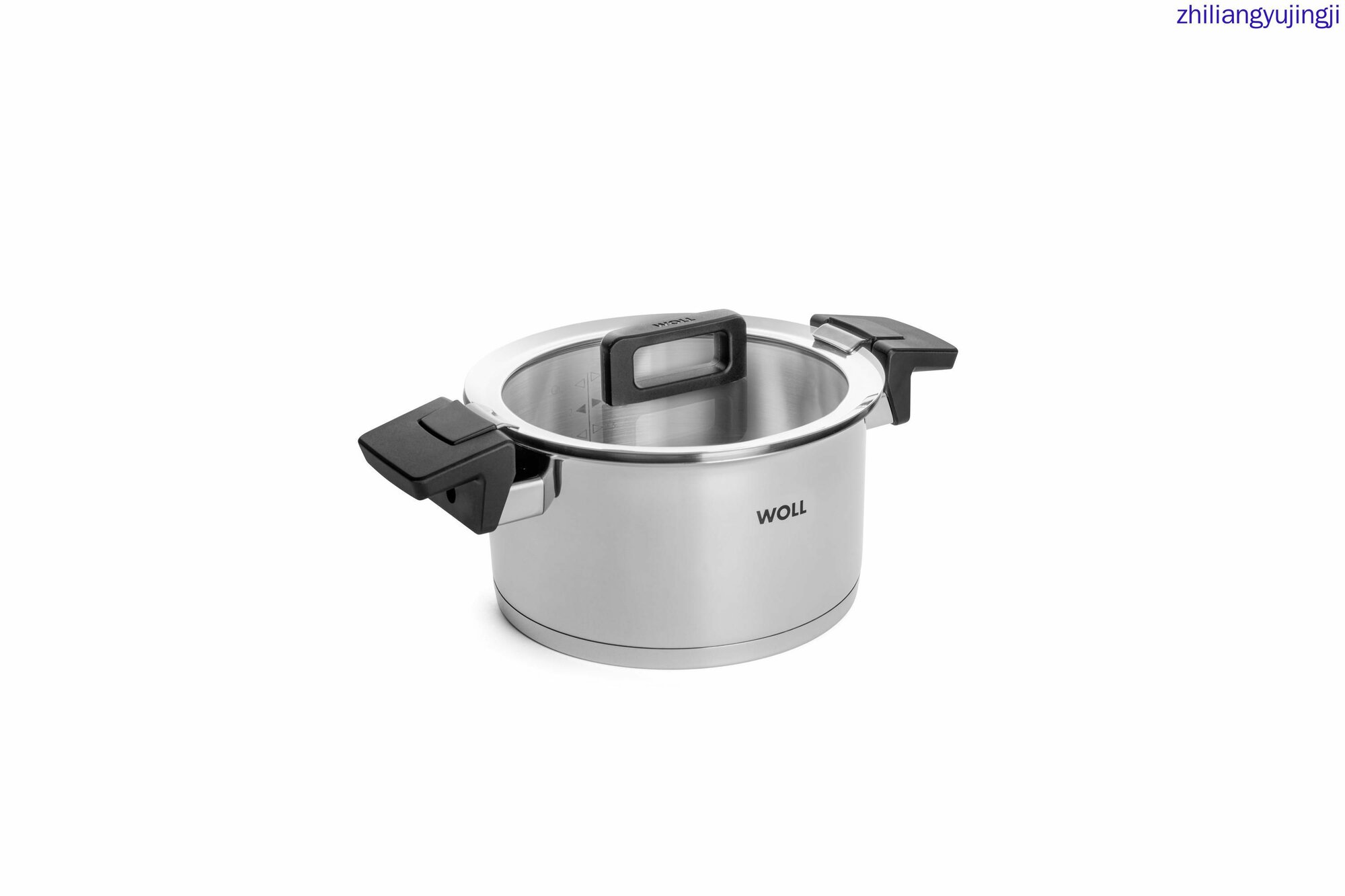 Кастрюля с крышкой WOLL (Германия) серия "Concept" для индукционных плит, d-20 см, h-11 см, 3,4 л-HYB