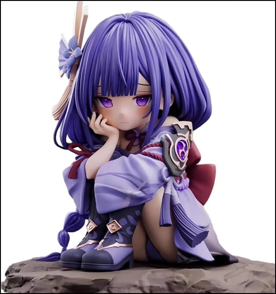 Фигурка Genshin Impact Raiden Shogun Фигурка 12cm ABS пластик коллекционная