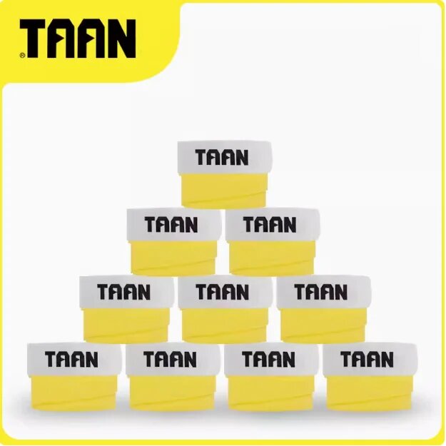 TAAN Намотка для теннисной ракетки TW800 Желтый, Yellow