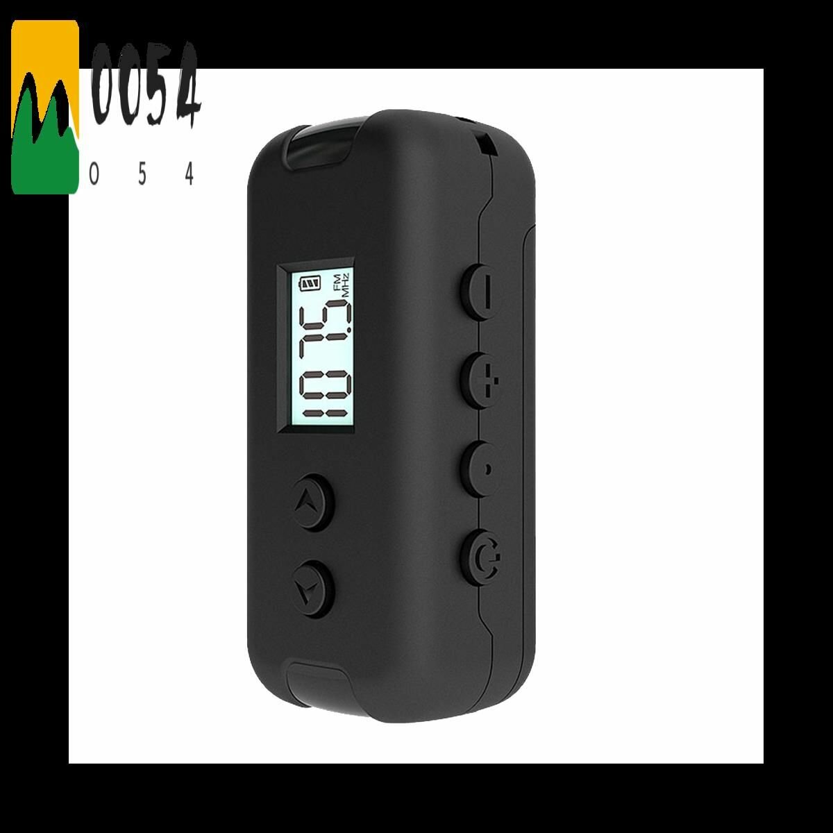 B1(J M B W) Карманное FM-радио Портативное мини-радио 50-108 МГц с ЖК-дисплеем 3,5 мм Наушники радио совместим занятий спортом на открытом воздухе, черный
