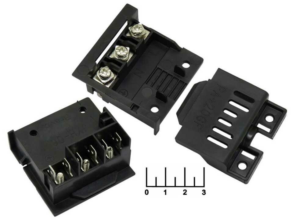 Колодка клеммная для электроплиты JXH-06 YF16-3A (7239)