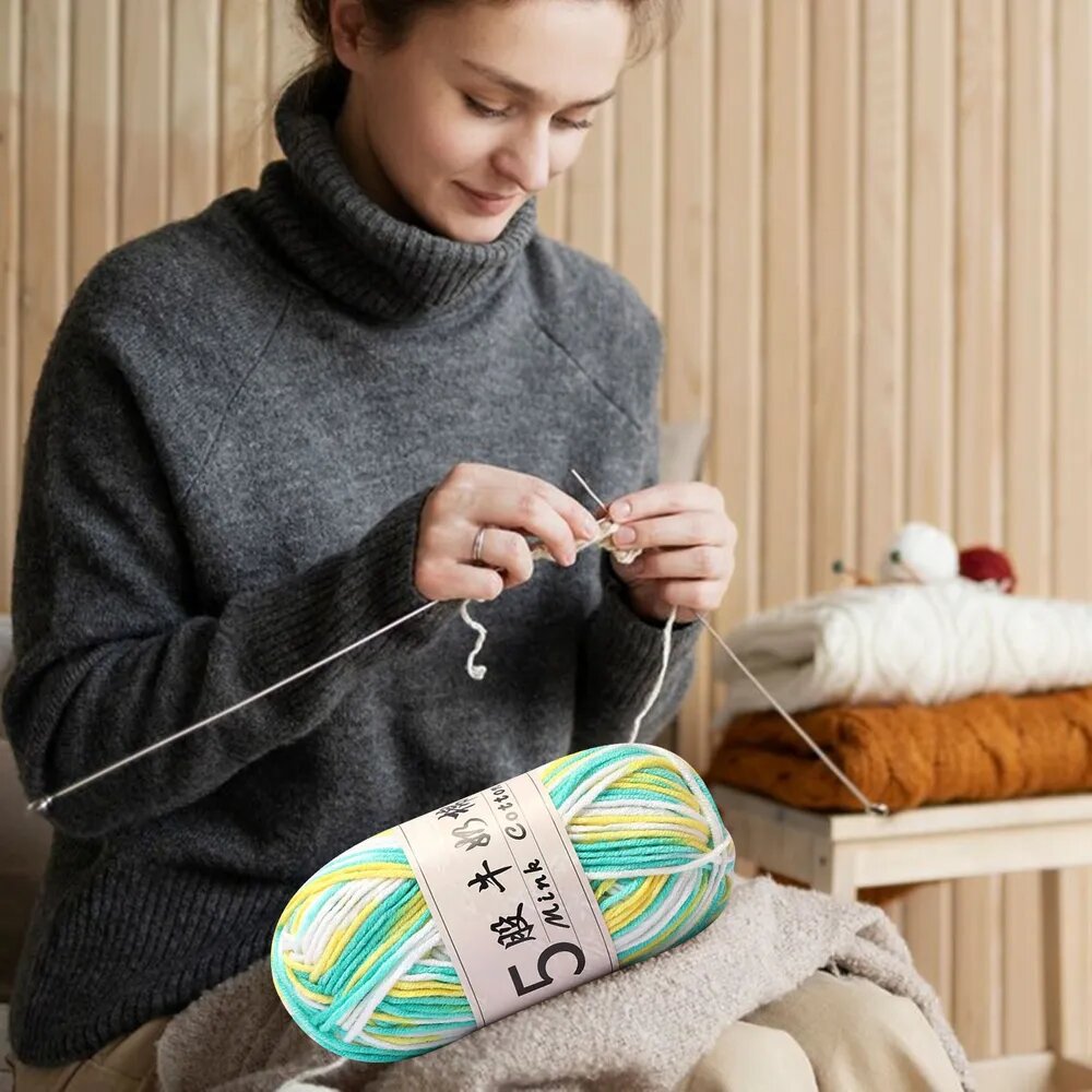 Пряжная клубок для ручного вязания