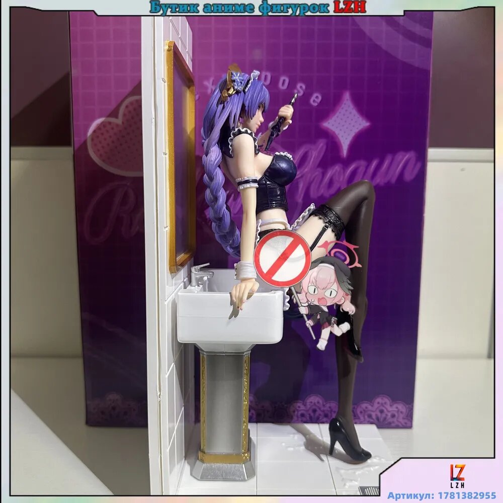 Фигурка Shogun Raiden Anime Figure Statues Sexy Maid PVC Action Figure Toys Collection Model Gift for Anime Fans — фото 1