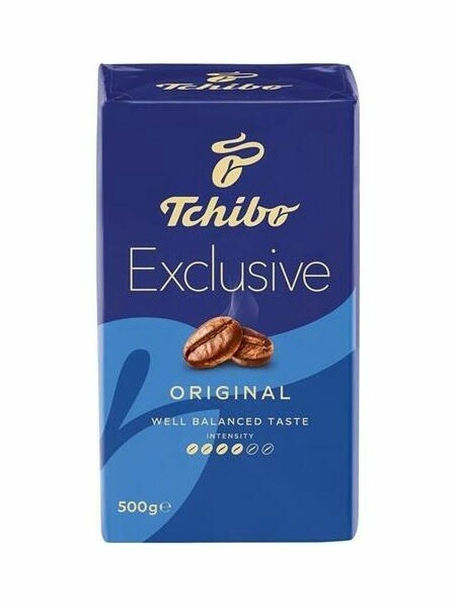 Кофе молотый Tchibo Exlusive 500г