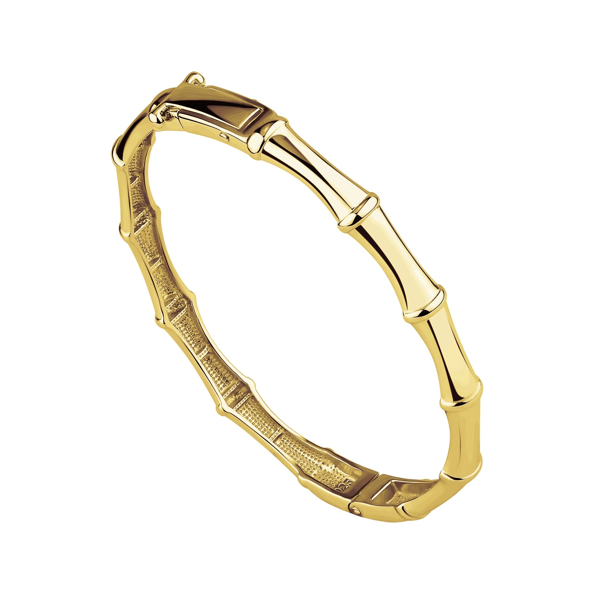 Браслет, серебро, 925 проба, золочение