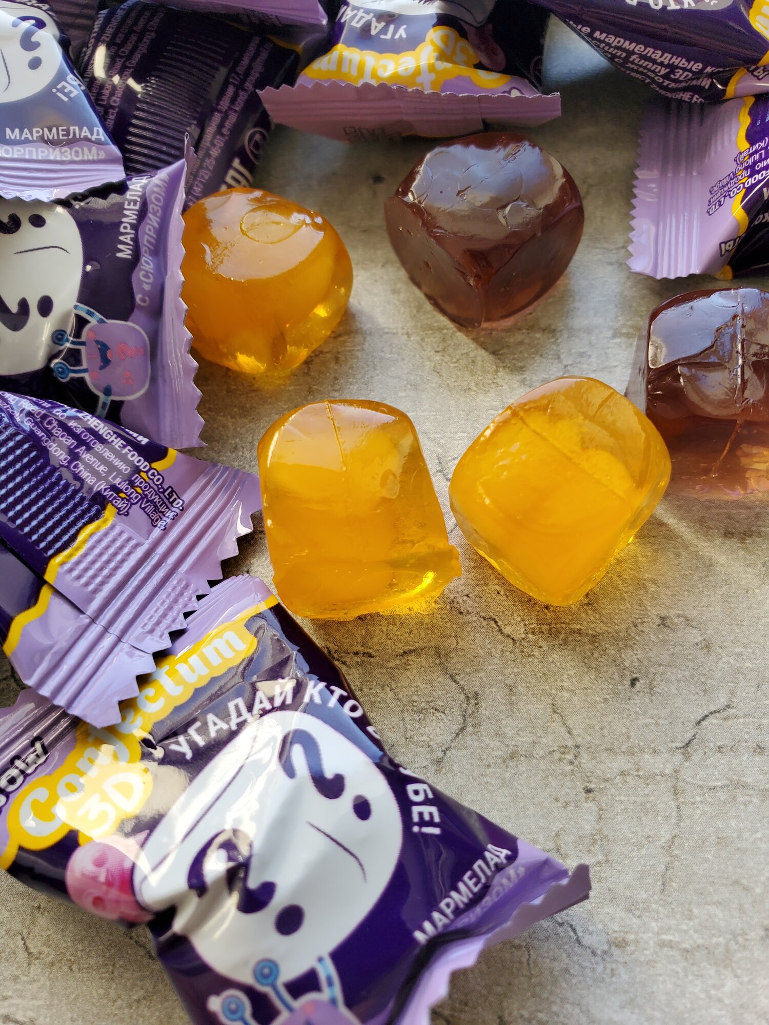 Конфеты жев. Confectum Funny 3d 0.5 кг