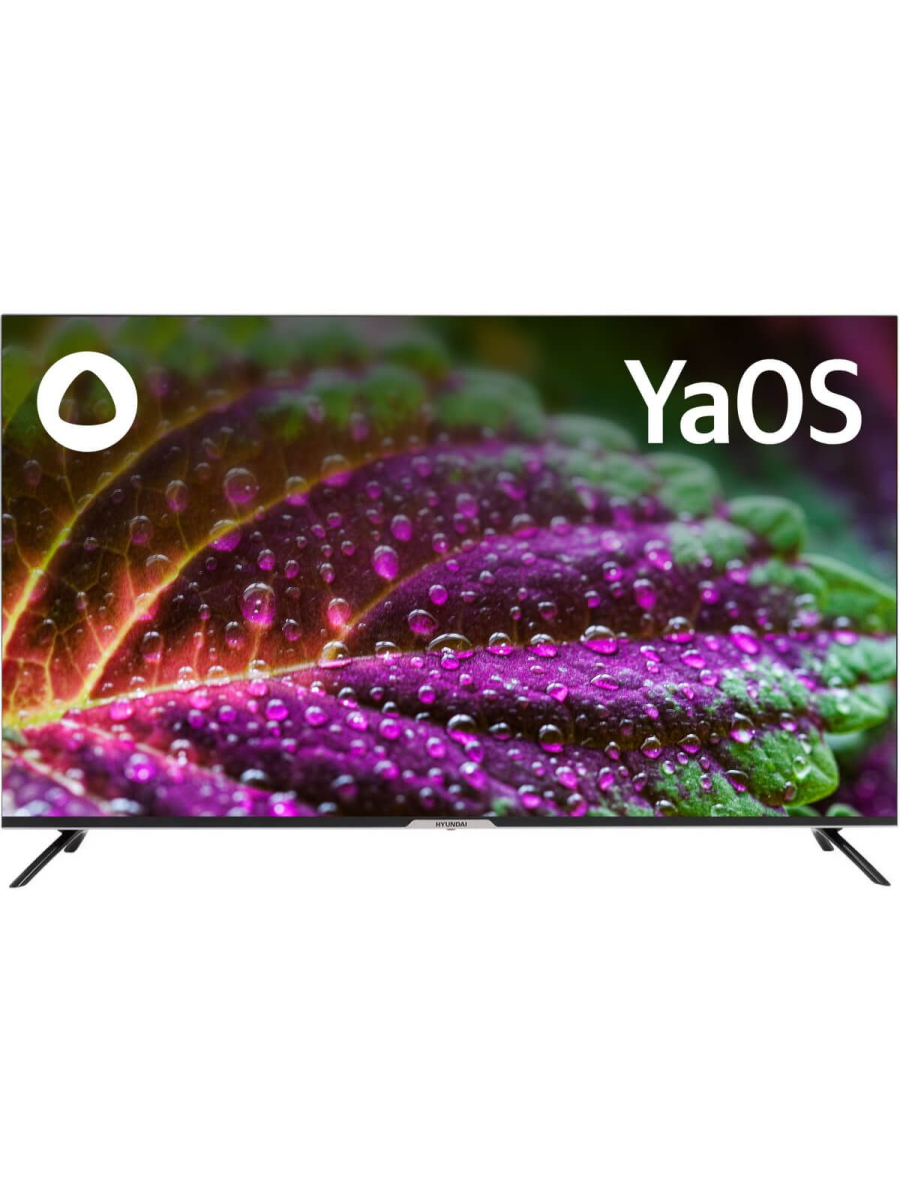 Телевизор Hyundai H-LED50BU7003 50" LED, 4K Ultra HD, черный, смарт ТВ, YaOS