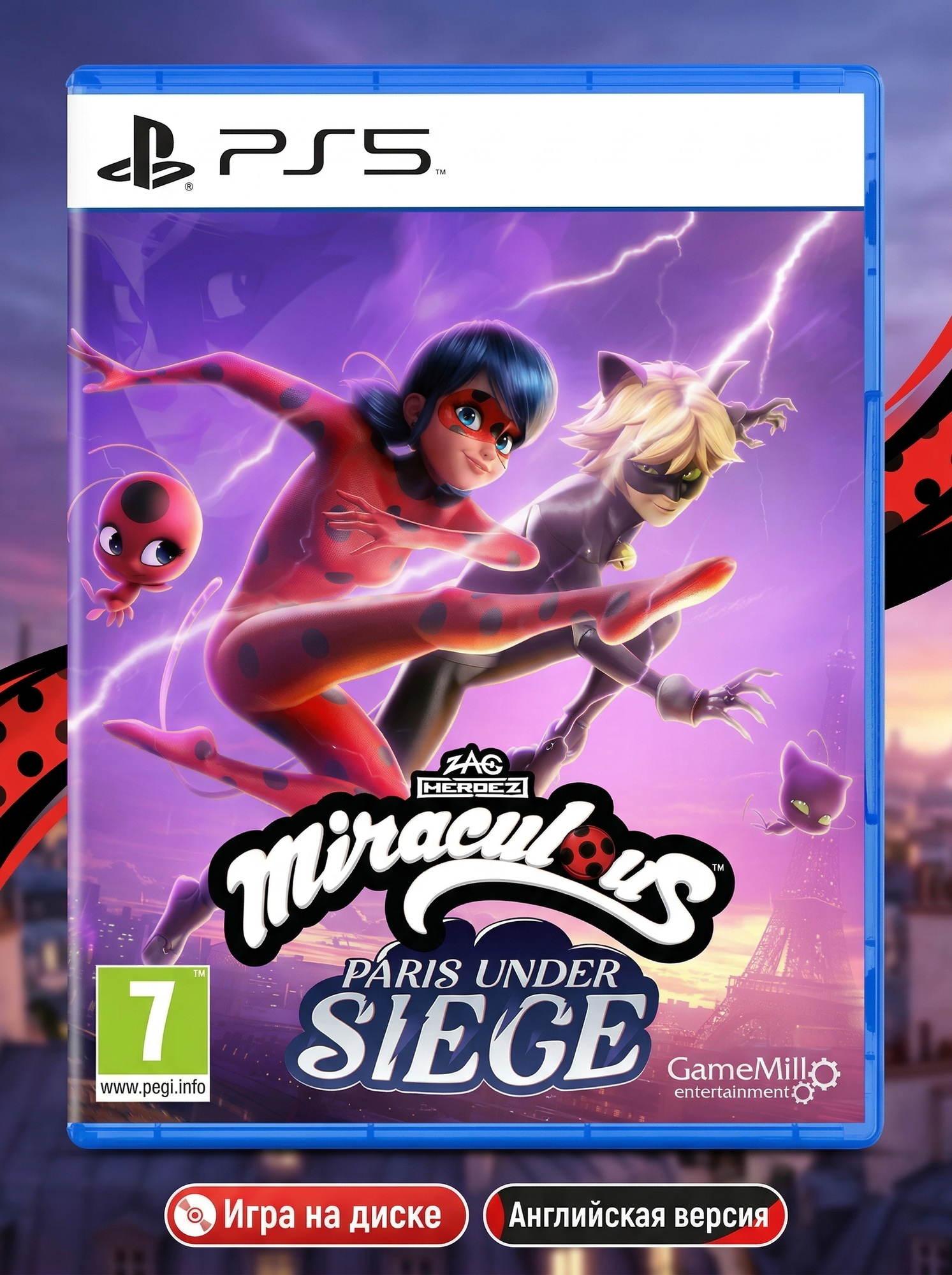 Игра Miraculous Paris under Siege (PlayStation 5, Английская версия)