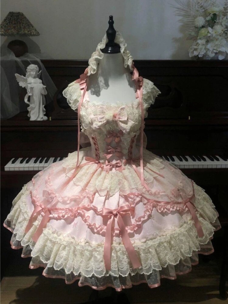 Платье Лолита Розовое, Цвет 2331 Pink