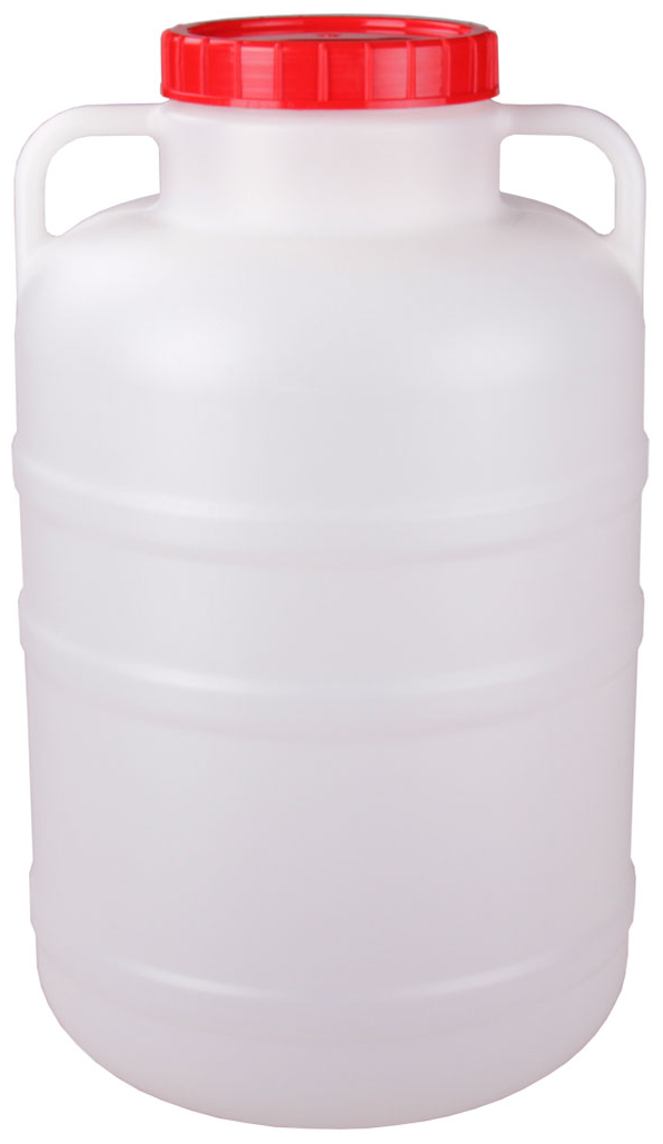 Канистра для воды Альтернатива Бочка пищевой пластик белая 25л