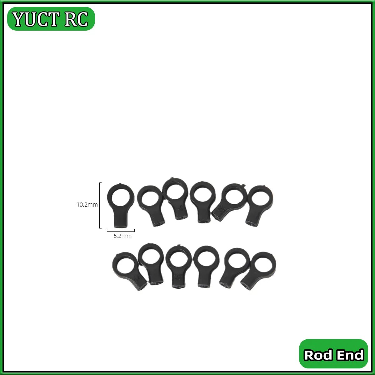 YUCT Rod End LA0028, 6 шт.