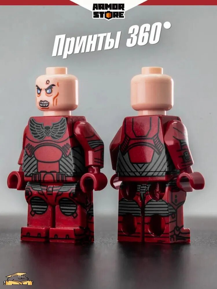 Конструктор Warhammer 40,000 Space Marines Blood Angels Фигурки Игровые Наборы Пластиковый Конструктор Для Мальчиков — фото 1