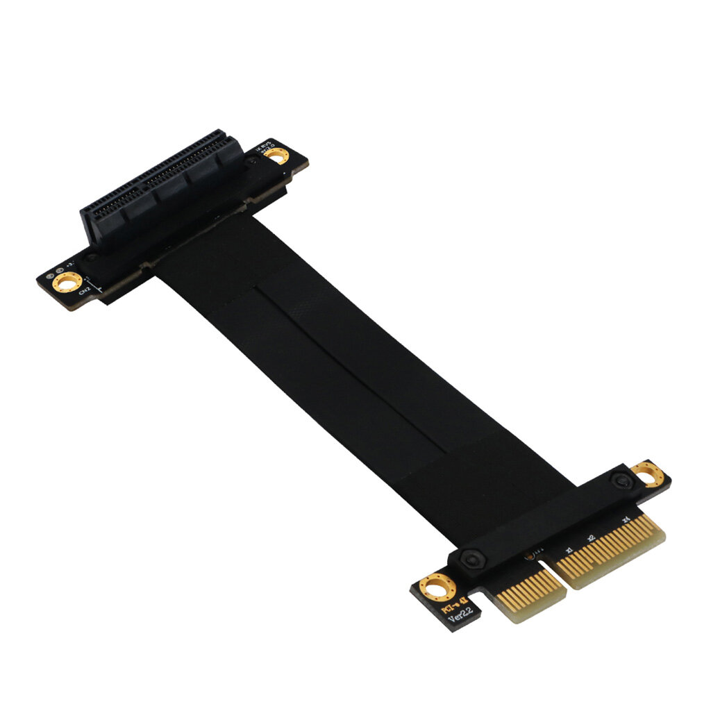 20 см Высокоскоростной кабель-райзер для ПК PCI Express 4X, PCI-E 4X