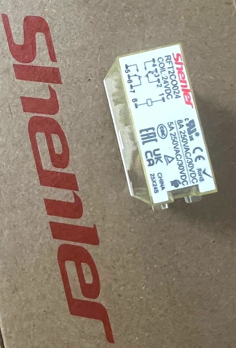 RFT2CO024_Промежуточное реле (2CO, 8A, 24VDC)_SHENLER