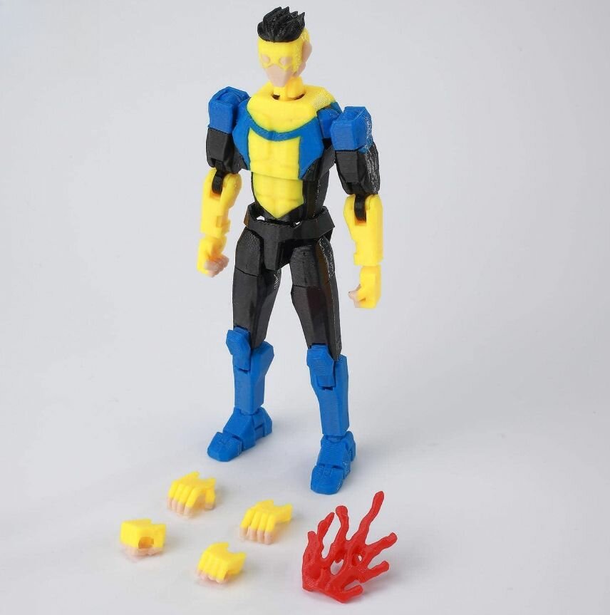Фигурка Неуязвимый (Invincible-14cm) Lucky Dummy 13,3D-печатный подвижный манекен