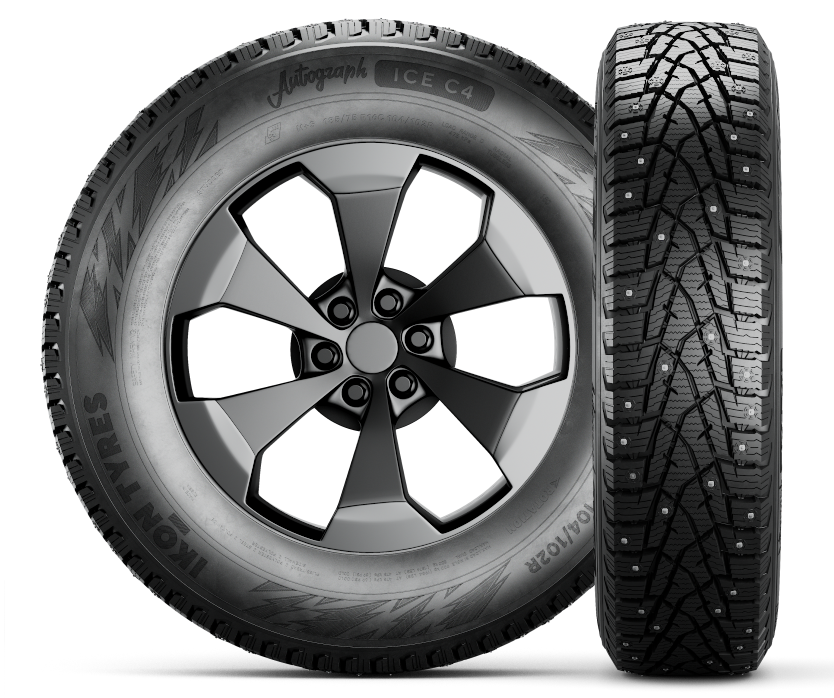 Шина IKON Autograph Ice C4, зимняя, 215/75, R16C, TL, 116/114R, высота профиля 75 1 шт.