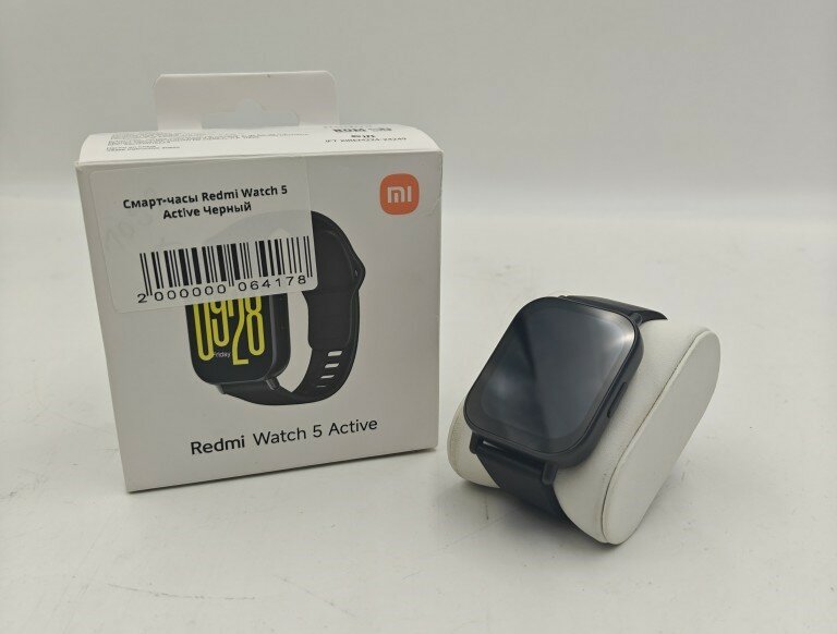 Смарт-часы Redmi Watch 5 Active, 18 дней работы, влагозащита, для Android, iOS, Черный