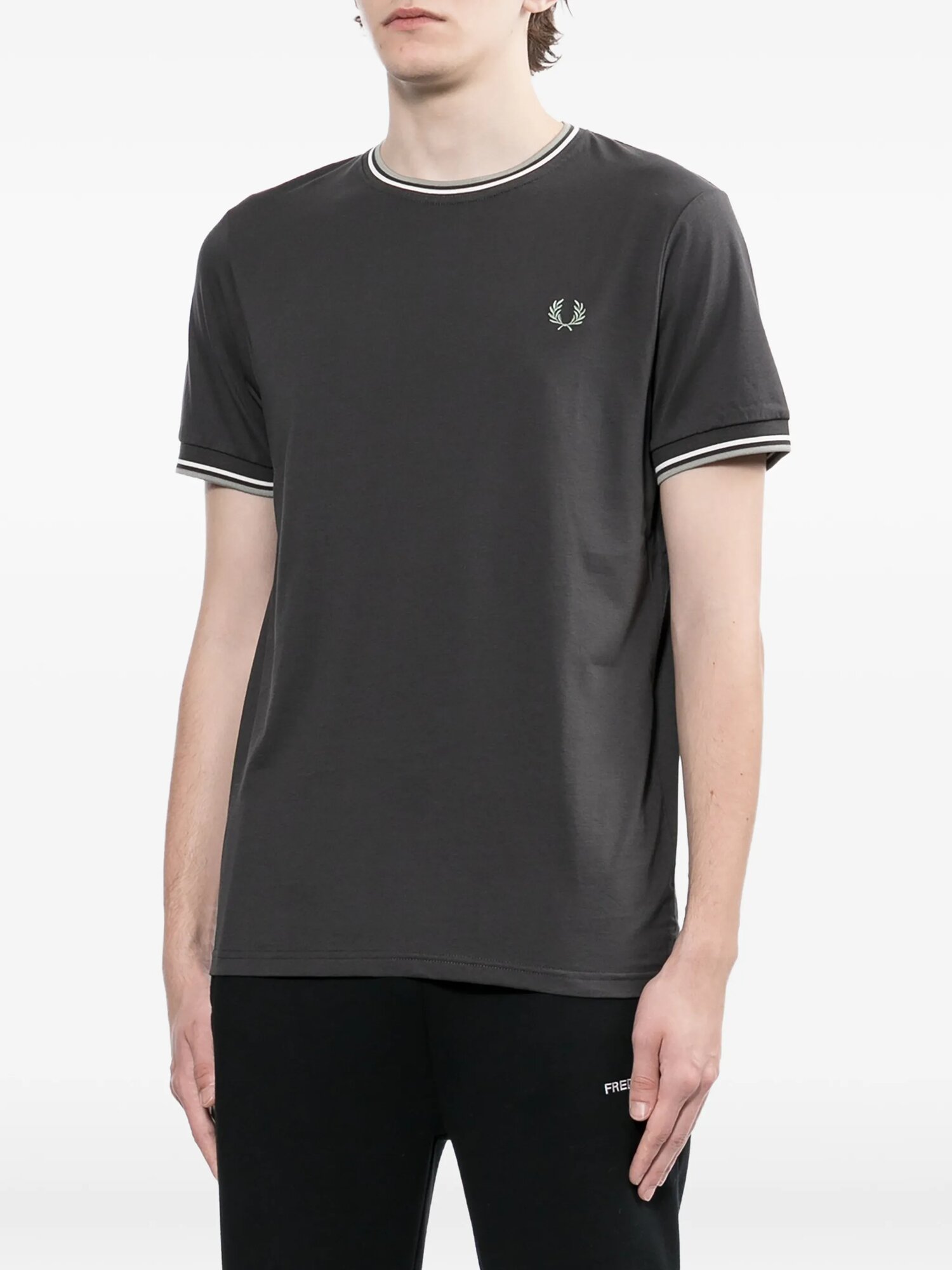 Футболка FRED PERRY, размер 2XL, серый — фото 1