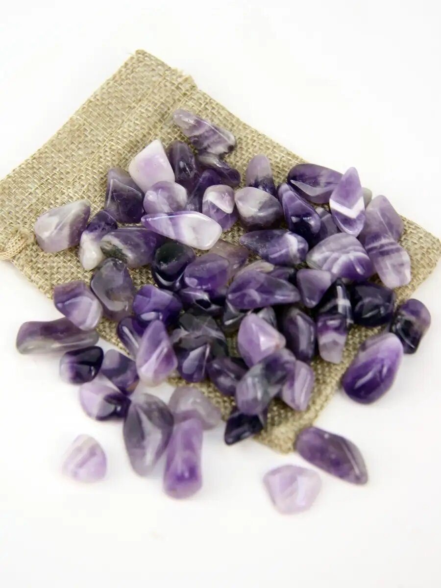 Набор натуральных камней Аметист S 150 г