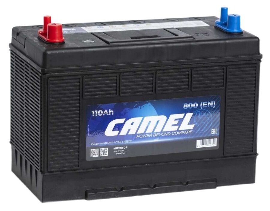 Аккумулятор Camel Marine MRV31DP 110 А/ч 800 А прям. пол. (330x175x245) для катеров, лодочных моторов; Deep Cycle DC31 DP31