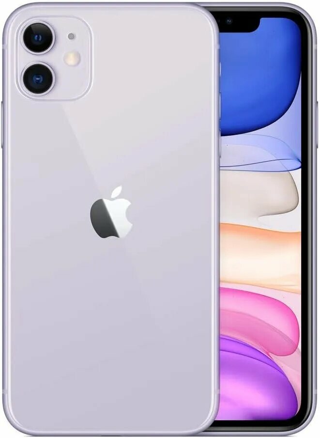 Восстановленный Apple Смартфон iPhone 11 CN 4/64 ГБ, лиловый