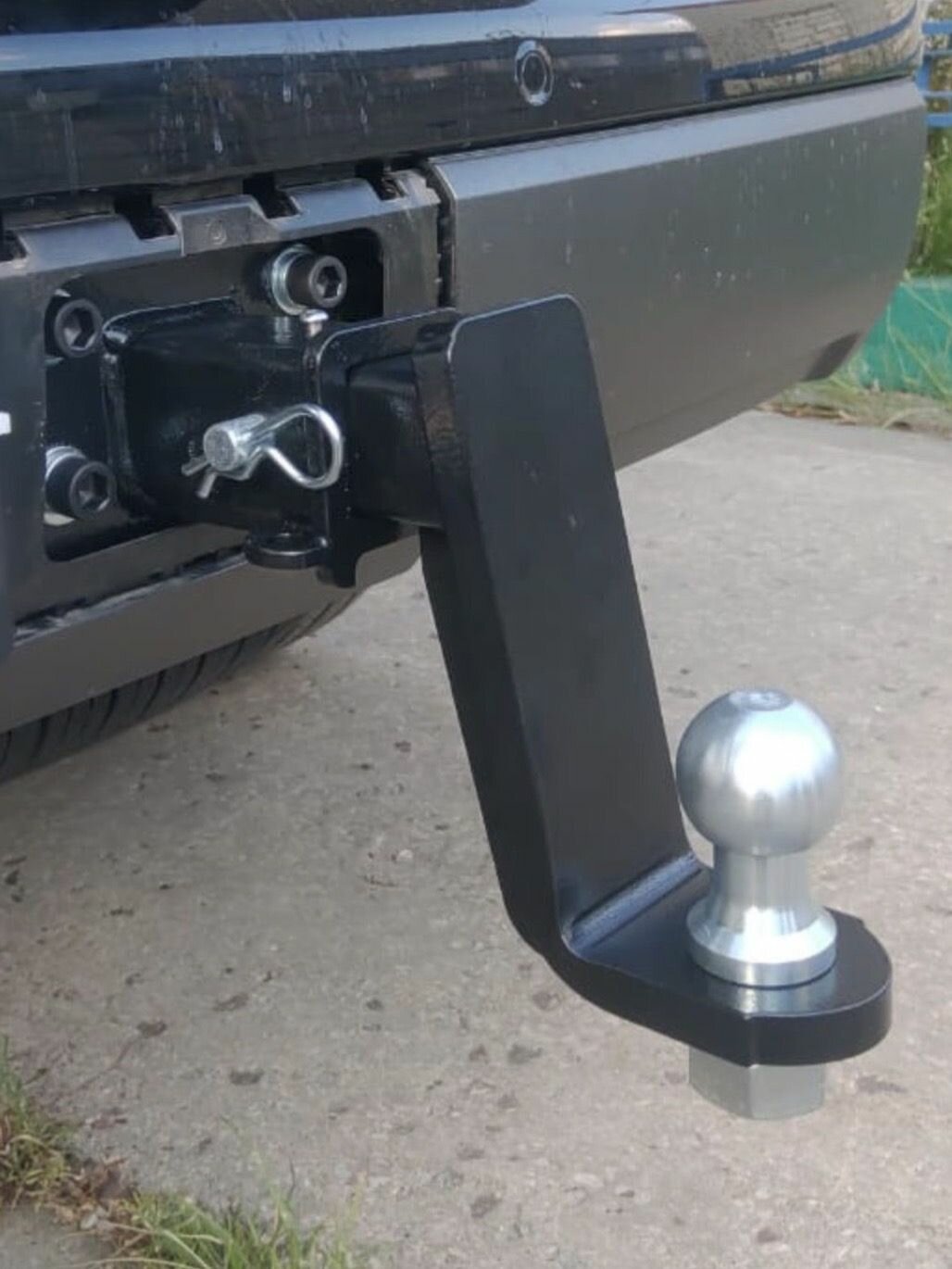 Фаркоп для Хавал H9 в штатное место, съемный (2024-) Бизон . FA 0520-E