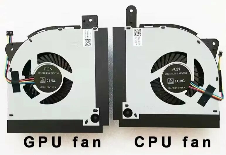 Кулер Вентилятор для ASUS ROG G7BI G7BI8950 G753 G703 G703GI VI GS 13NB0EU0P07011 13N1-2LM0201 DC 12V (CPU+GPU) Cooler Fan