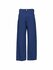 Брюки Max Mara Buttoned drill trousers, размер 42, синий