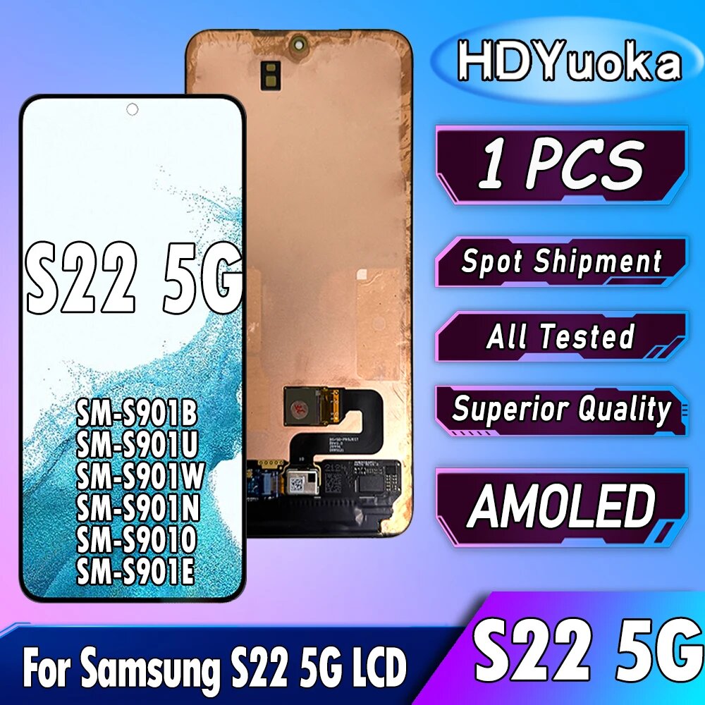 Samsung S22 6.1" AMOLED EU-Green With Frame