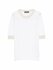 Свитер Lorena Antoniazzi Sequin-embellished crew-neck sweater, размер 46, , whit...
