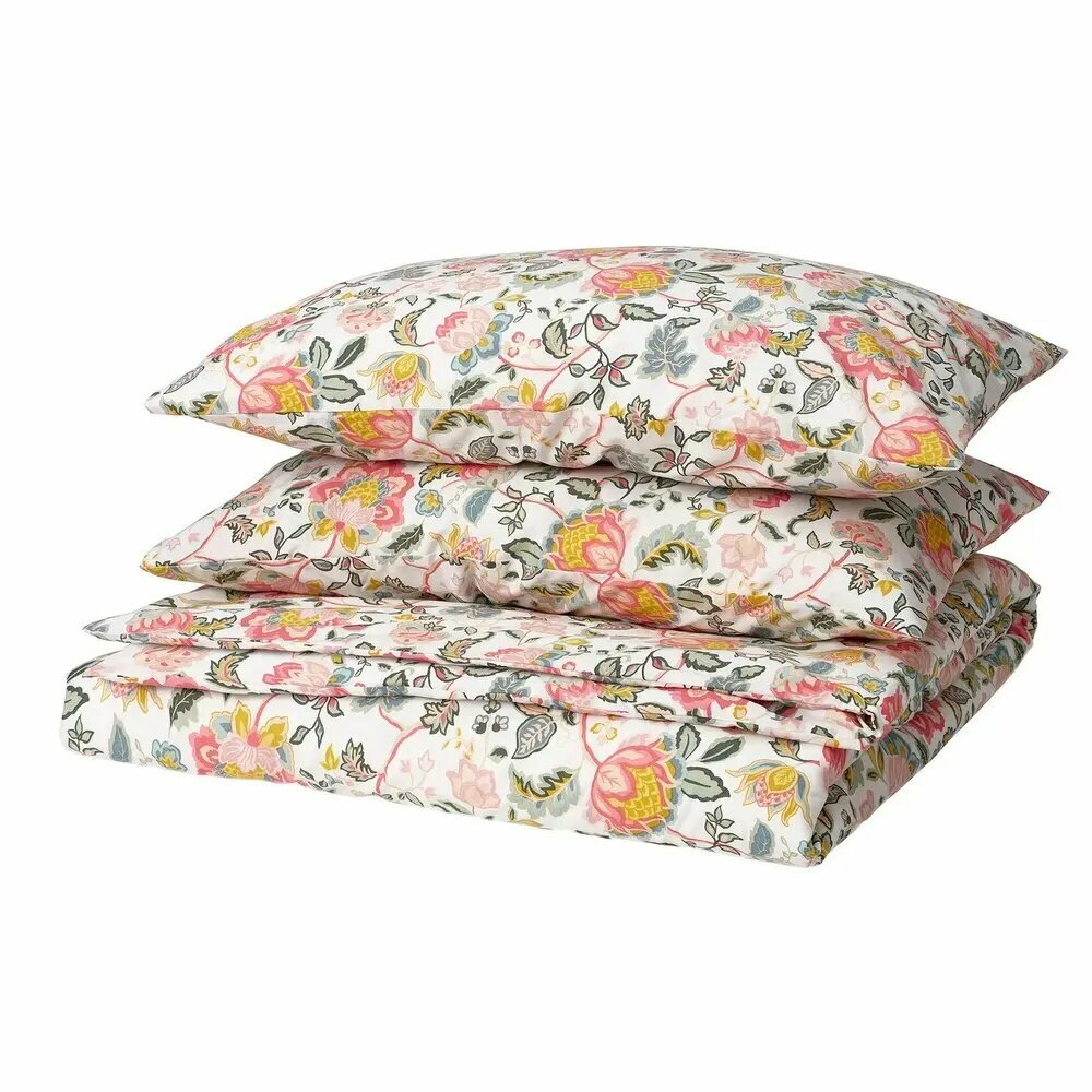 IKEA Пододеяльник Полиэстер, Искусственный шелк, Односпальный, 150x200