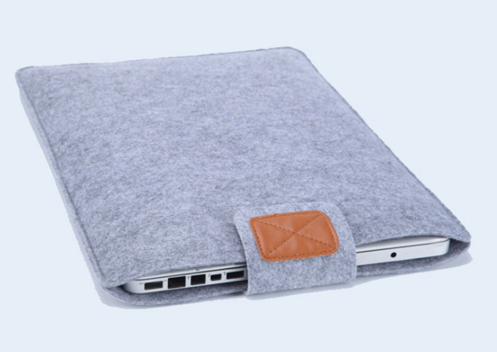 Чехол-сумка-бокс MyPads Fetrobox для Huawei MatePad 11.5 S Smart серый из фетра с вкладышем