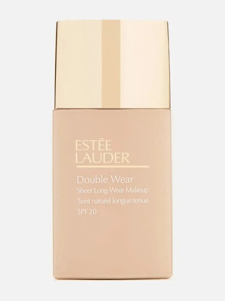 Устойчивый тональный флюид SPF 20 ESTÉE LAUDER double wear sheer long-wear makeup 1C1 COOL BONE