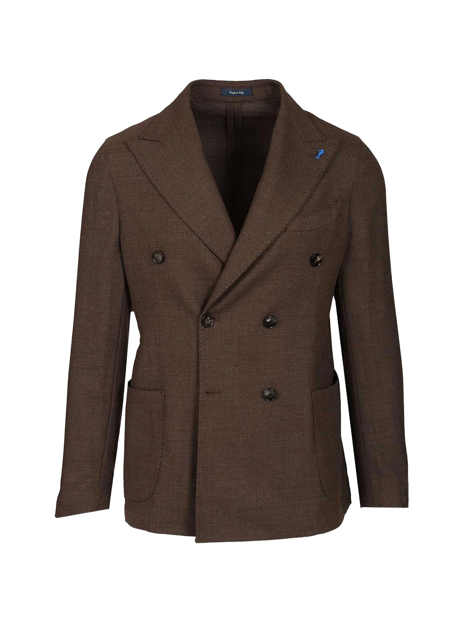 Пиджак Double-breasted patch-pocket blazer