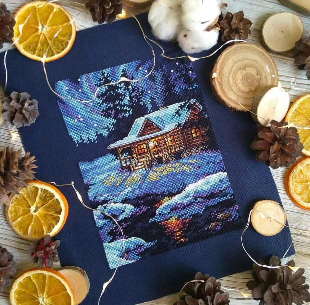Набор для вышивания Набор для вышивания крестиком-DIMENSIONS 65007 - 13x18cm-ROMIKY