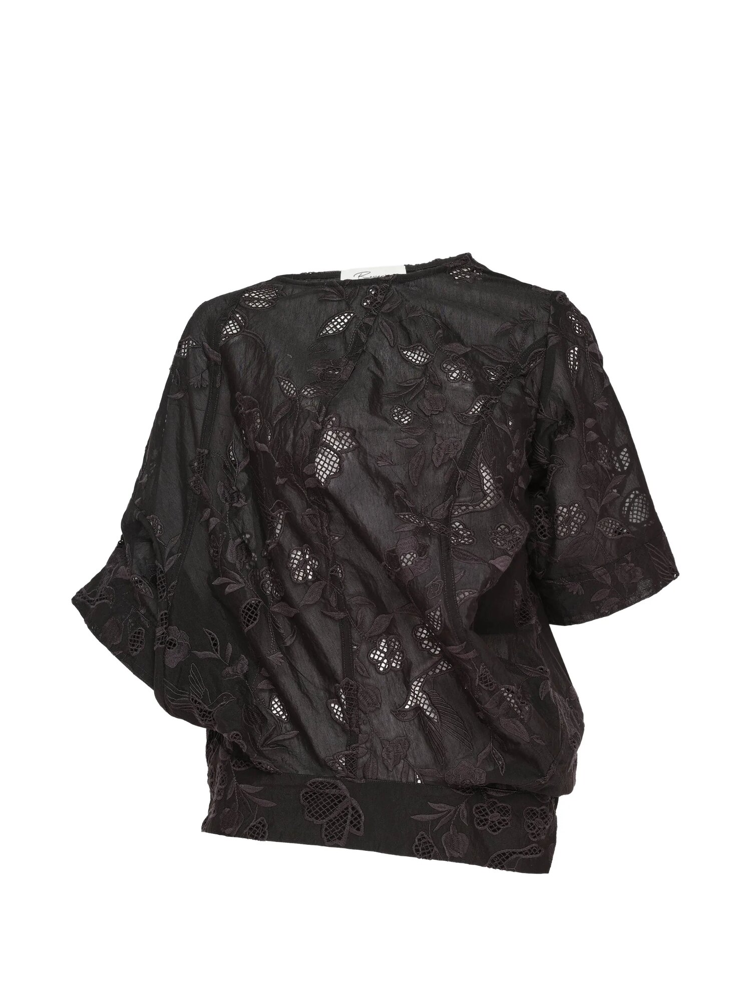 Рубашка Embroidered inverted shirt