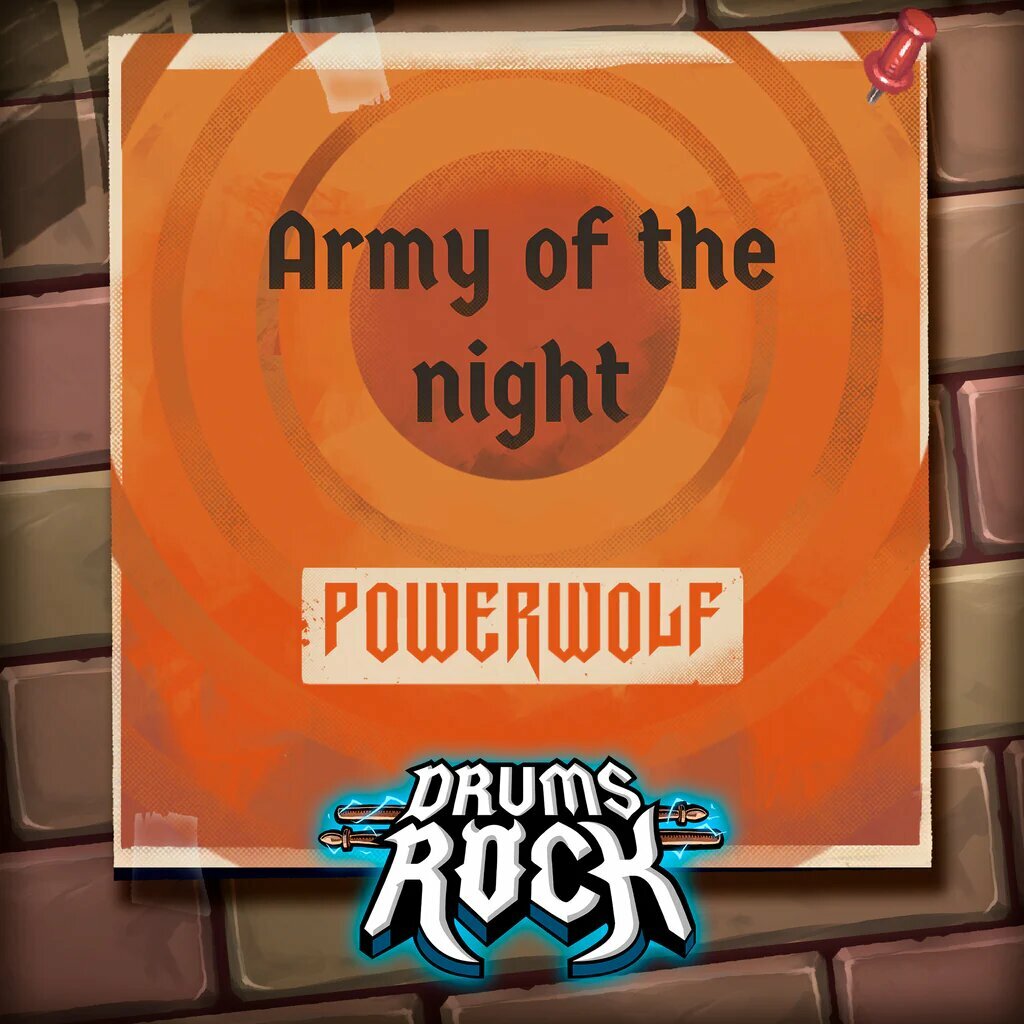 Дополнение Drums Rock: Powerwolf - 'Army of the Night', цифровое издание PlayStation 5, регион Турция / код пополнения баланса