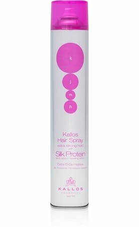 Лак для волос kallos kjmn professional hair spray, 750 мл