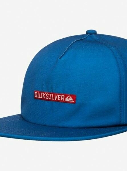 Кепка Quiksilver Базовая коллекция для мужчин, размер 1SZ, синий — фото 1