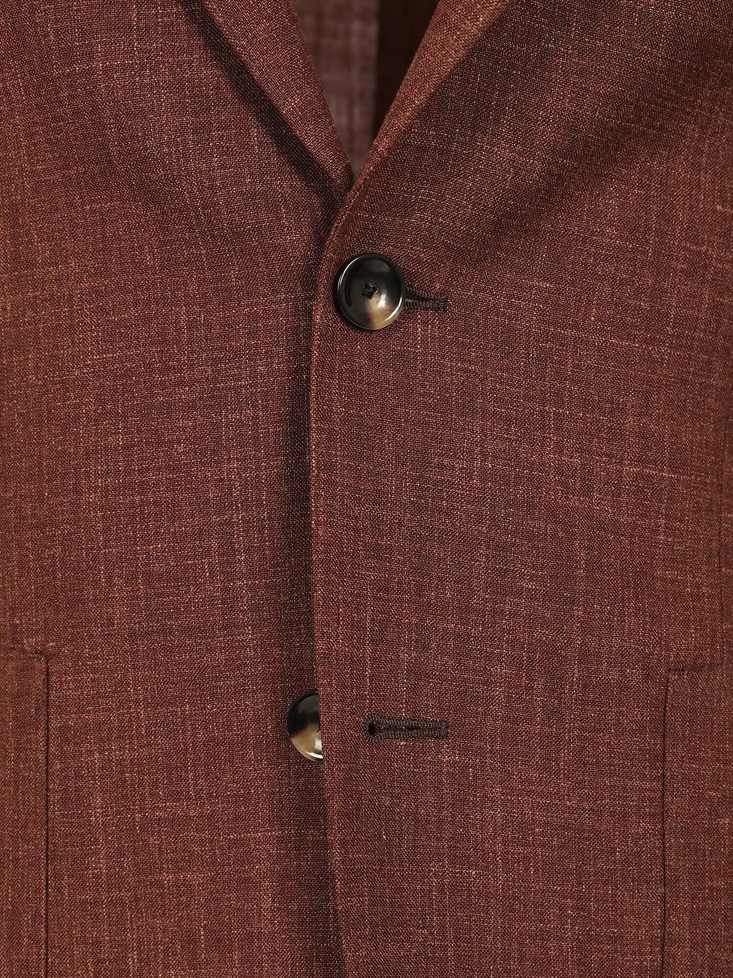 Куртка al duca d'aosta Melange unlined jacket, размер 46, brown — фото 1