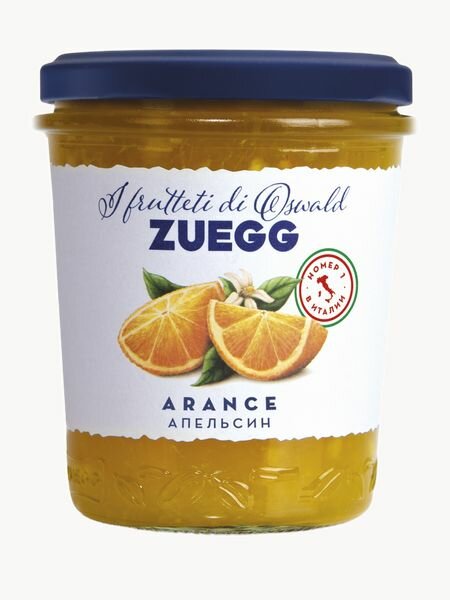 Десерт ZUEGG фруктовый Апельсин /стекло/ 330г