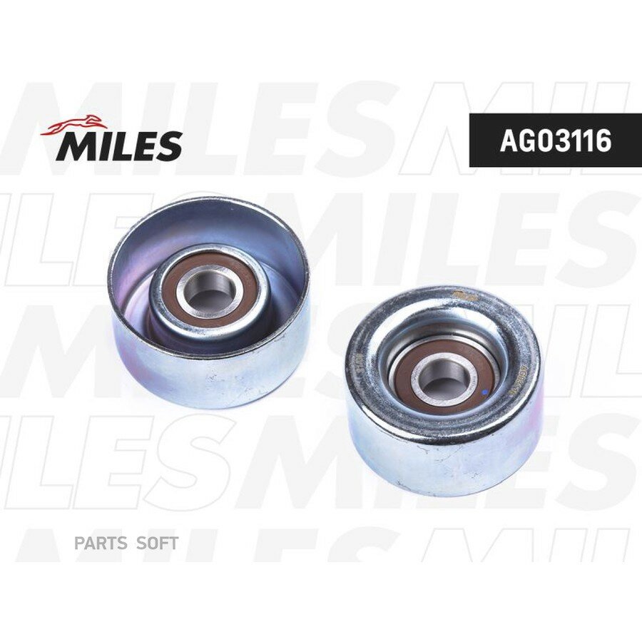 MILES AG03116 Ролик ремня приводного TOYOTA LC120/LEXUS GS450H 4.0