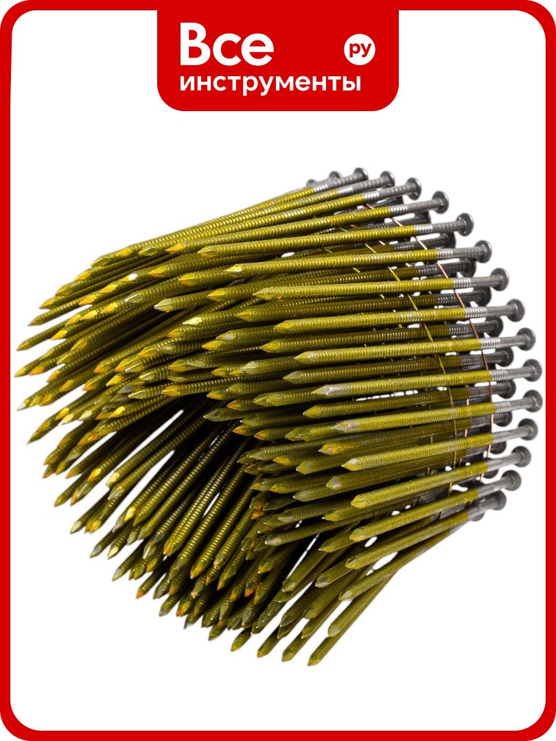 Барабанный гвоздь с кольцевой накаткой ForEst CNW 31/90 BKRI 3600 шт. BL011784