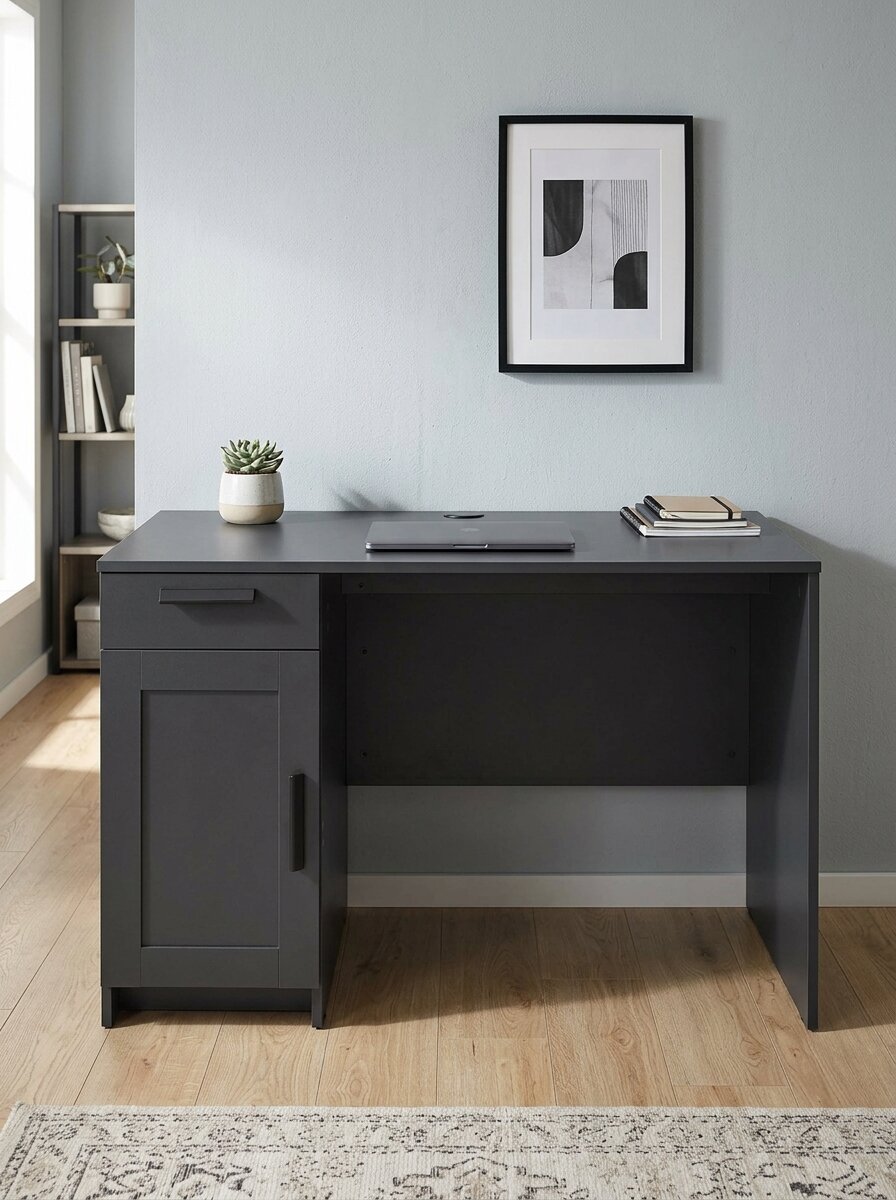 Стол письменный Ikea Brimnes Икеа Бримнэс, 120х65 см, черный