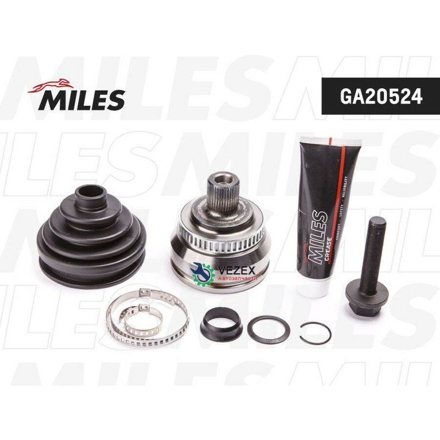 MILES GA20524 ШРУС наружный VW SHARAN/FORD GALAXY 1.8-2.8 95-06 (GKN 303509) GA20524