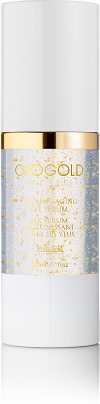 OROGOLD Сыворотка антивозрастная для кожи вокруг глаз White Gold 24k Anti-Aging Eye Serum 50ml