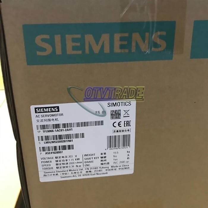 Модуль SIEMENS Servo Motor 1FL6066-1AC61-2AH1